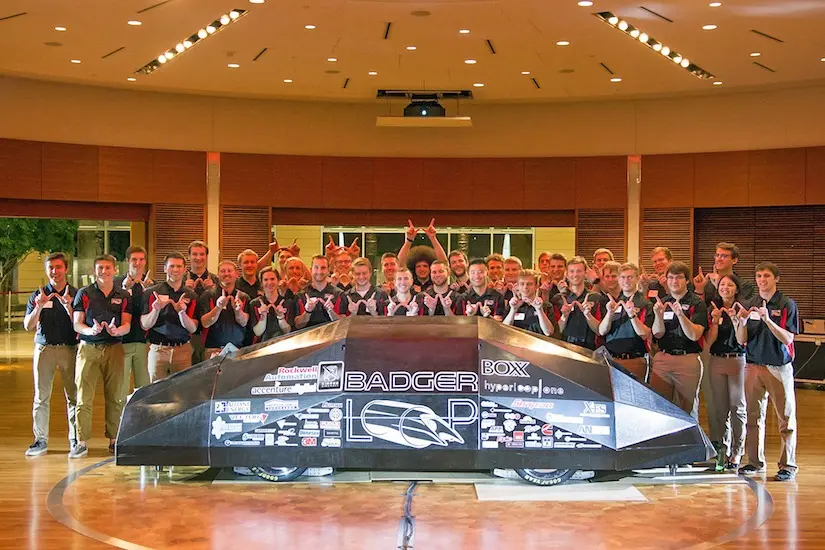 UW-Madison team at Hyperloop competition - College of Engineering ...
