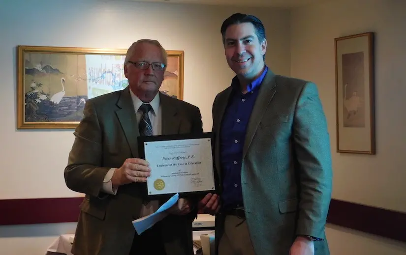 Rafferty receives engineering education award - College of Engineering ...