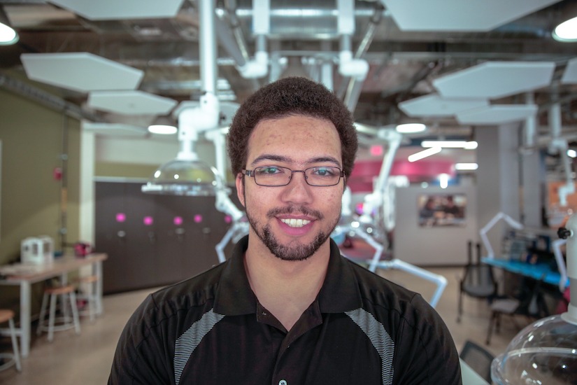 ECE student Devin Lafford gets hands-on with hardware - College of ...