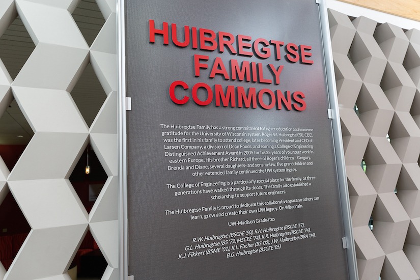 New Engineering Hall atrium name honors family's passion for UW-Madison ...
