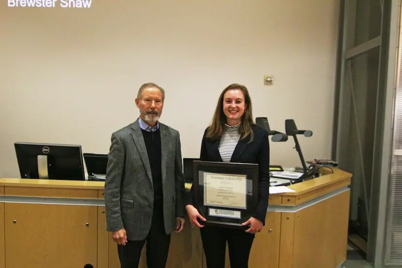 Evensen named 2019 Astronaut Scholar - College of Engineering ...