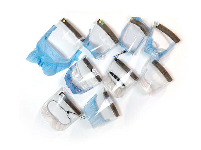 New shield couples COVID-19 protection with a clear view of the face ...