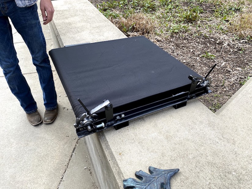 Freshman designs restore mobility to a rooster with one foot and a ...