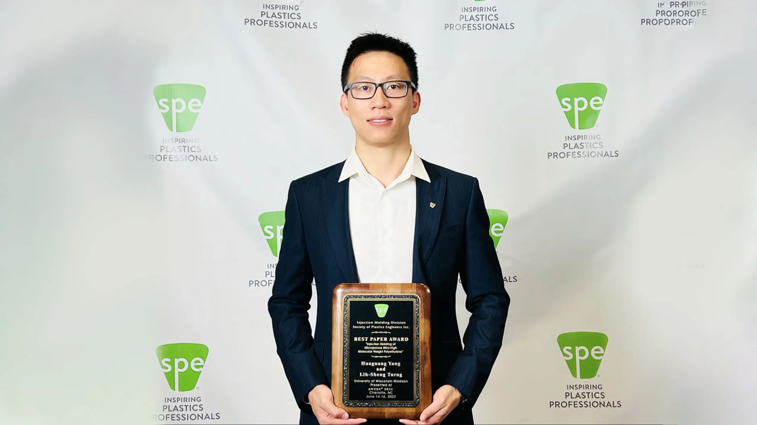 Yang wins best paper at ANTEC 2022