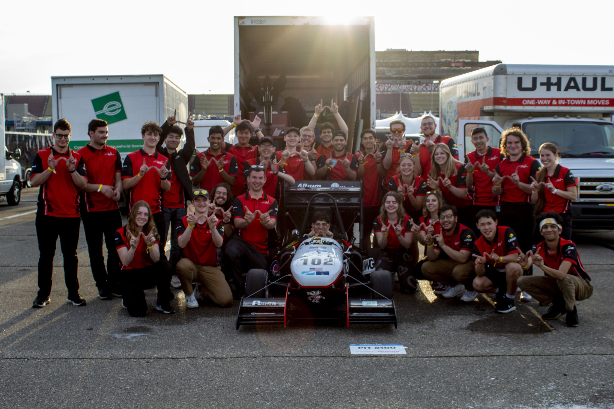 Wisconsin Racing at FSAE Michigan