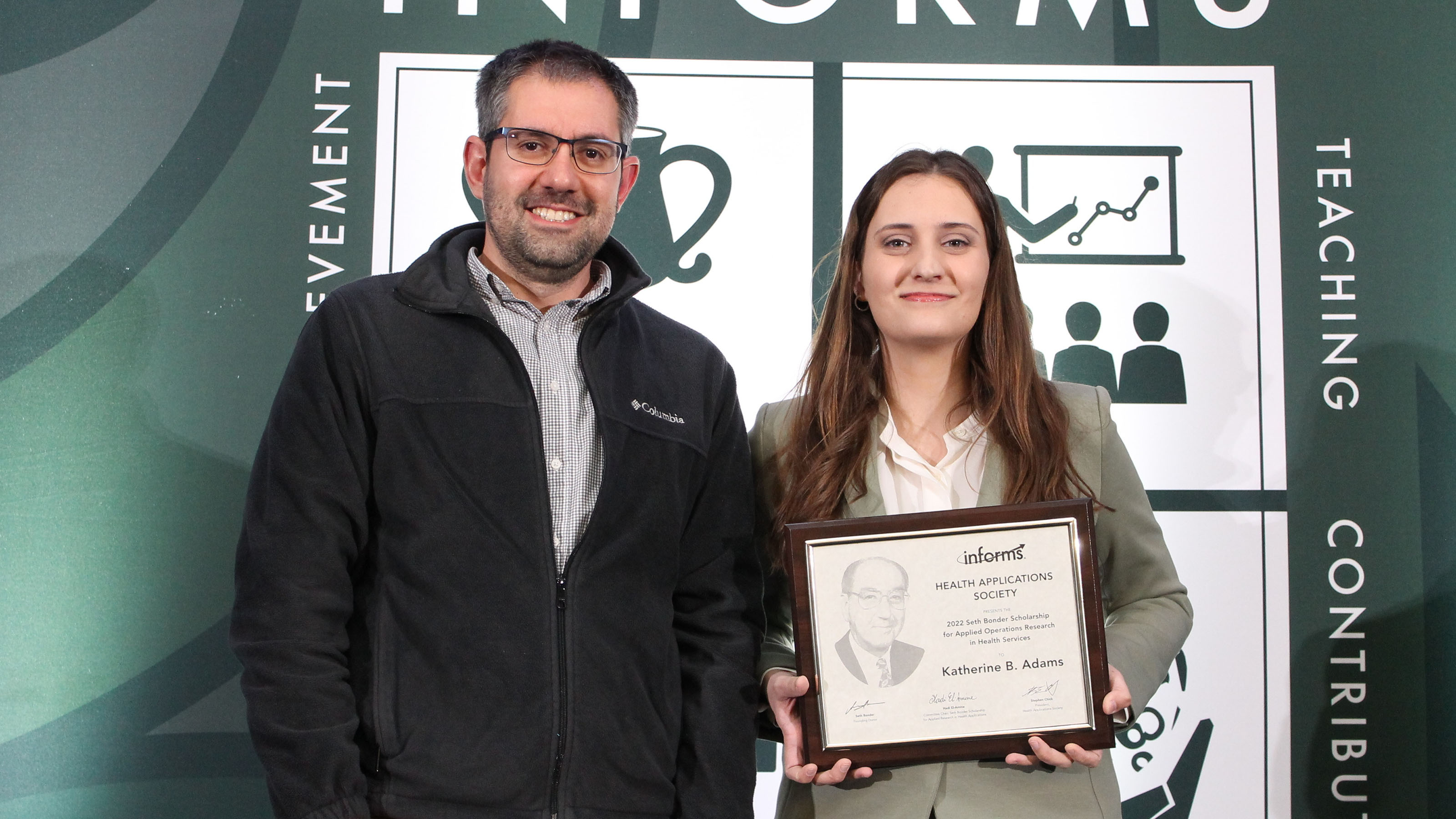 Grad student Adams earns award for healthcare optimization research ...