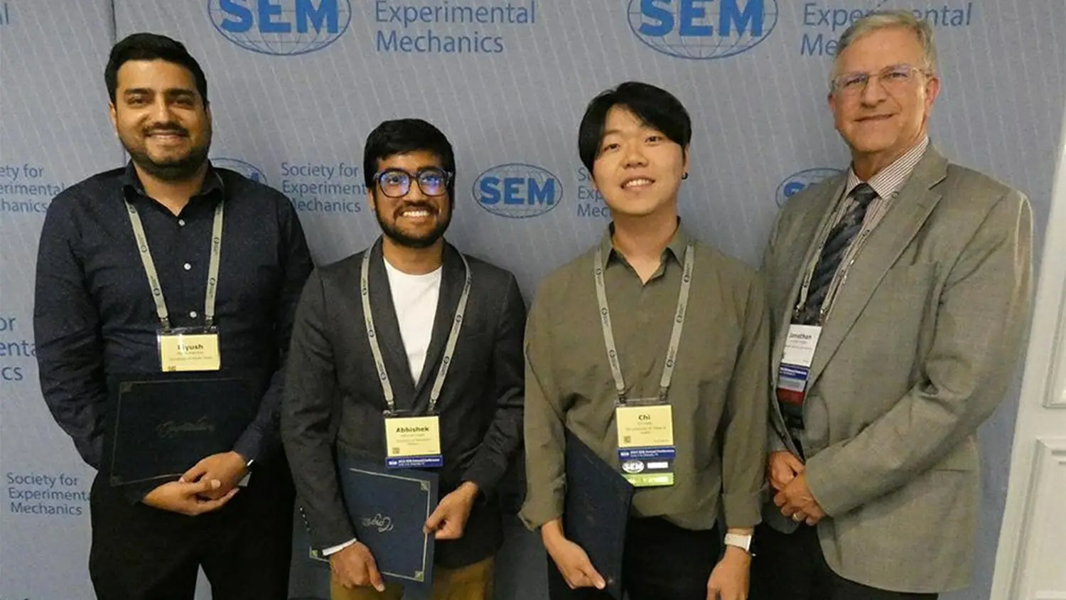 Abhishek Gupta wins International Student Paper Competition