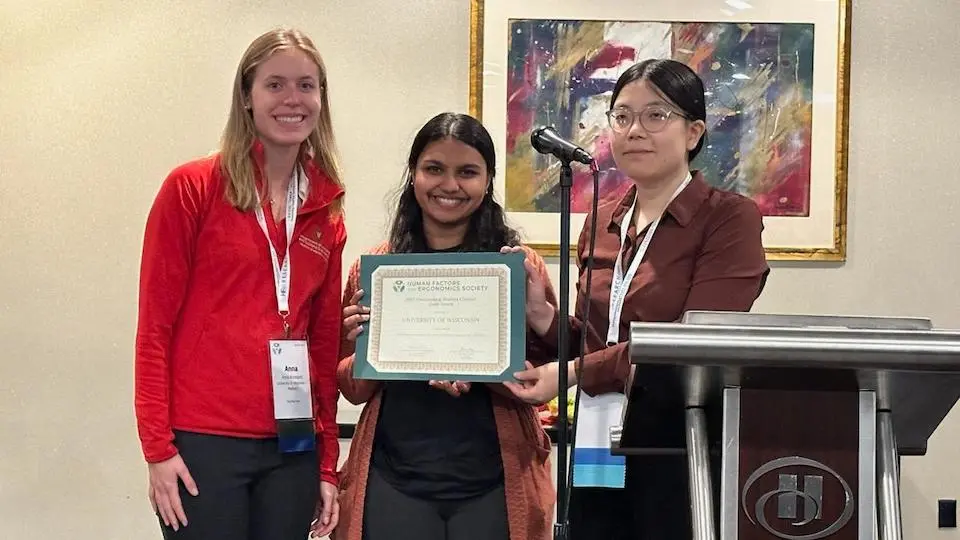 IE faculty and students stand out at HFES - College of Engineering ...