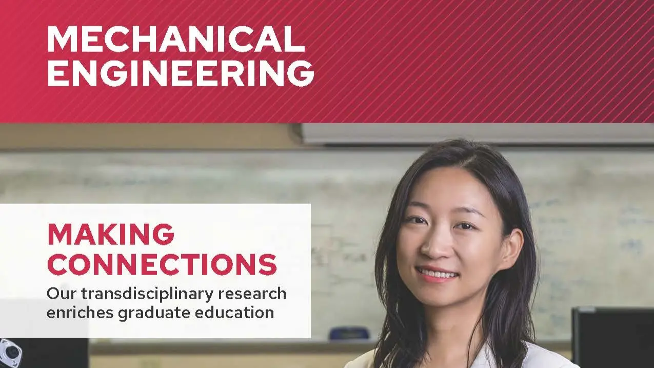 Mechanical Engineering Fall 2023 newsletter
