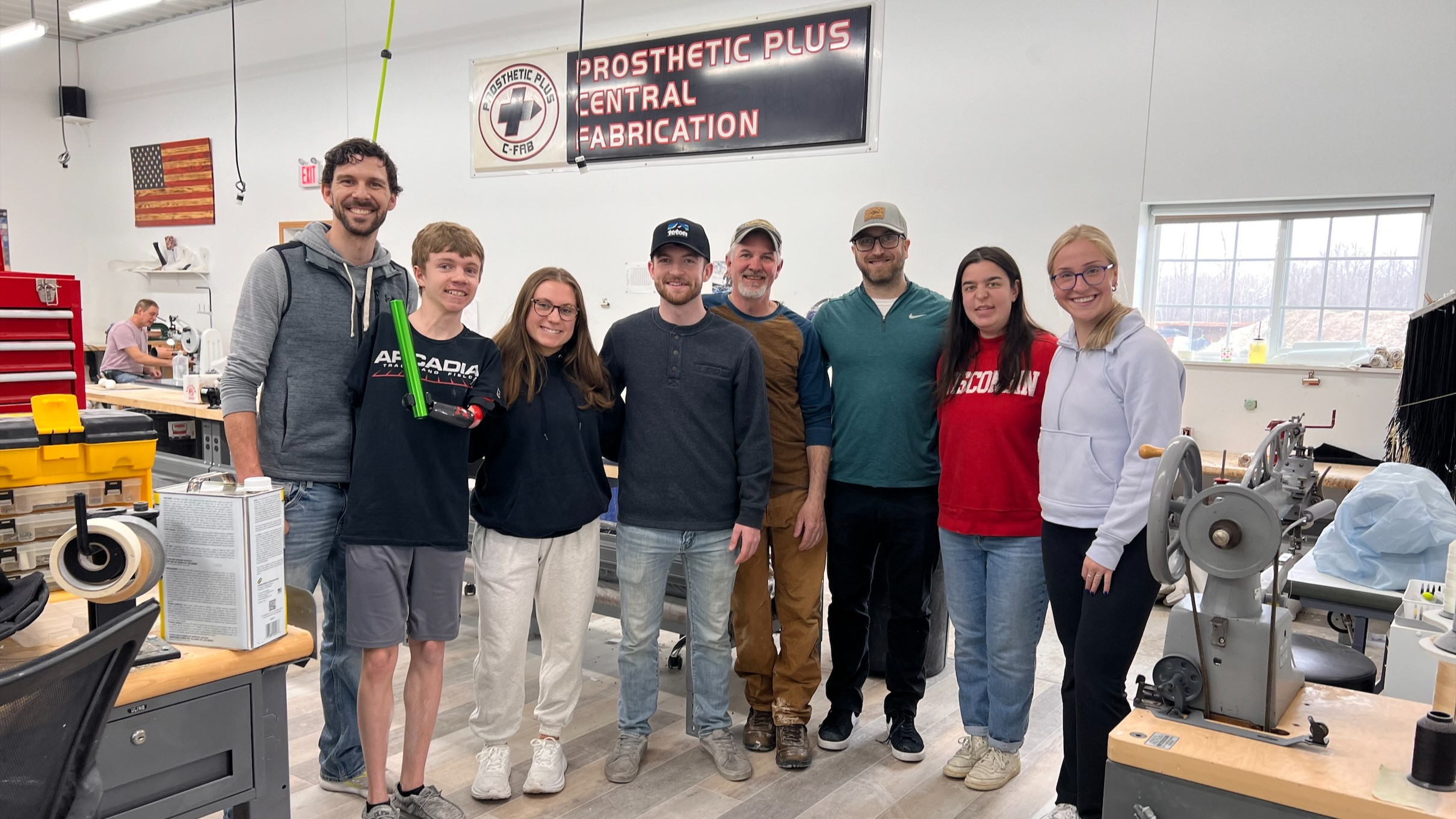 Bucky’s Bionic Runners Pass the Baton