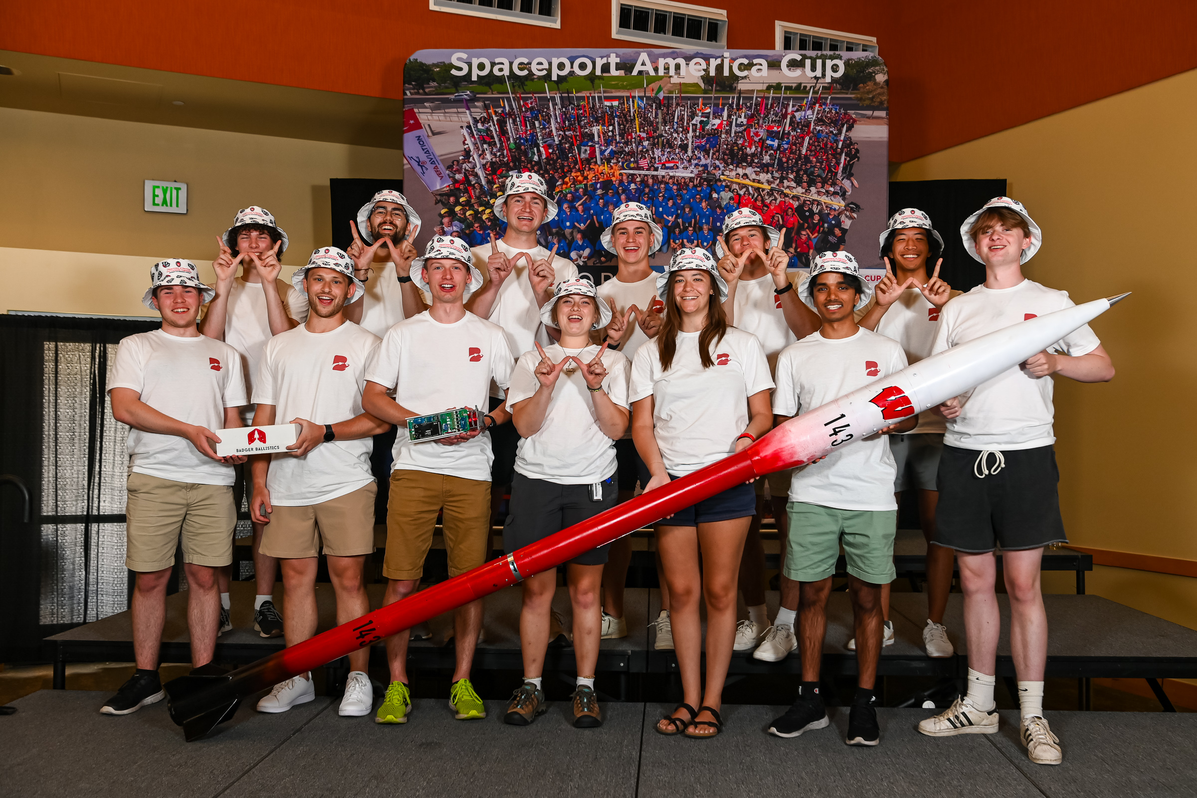 Students place 2nd at Spaceport America Cup
