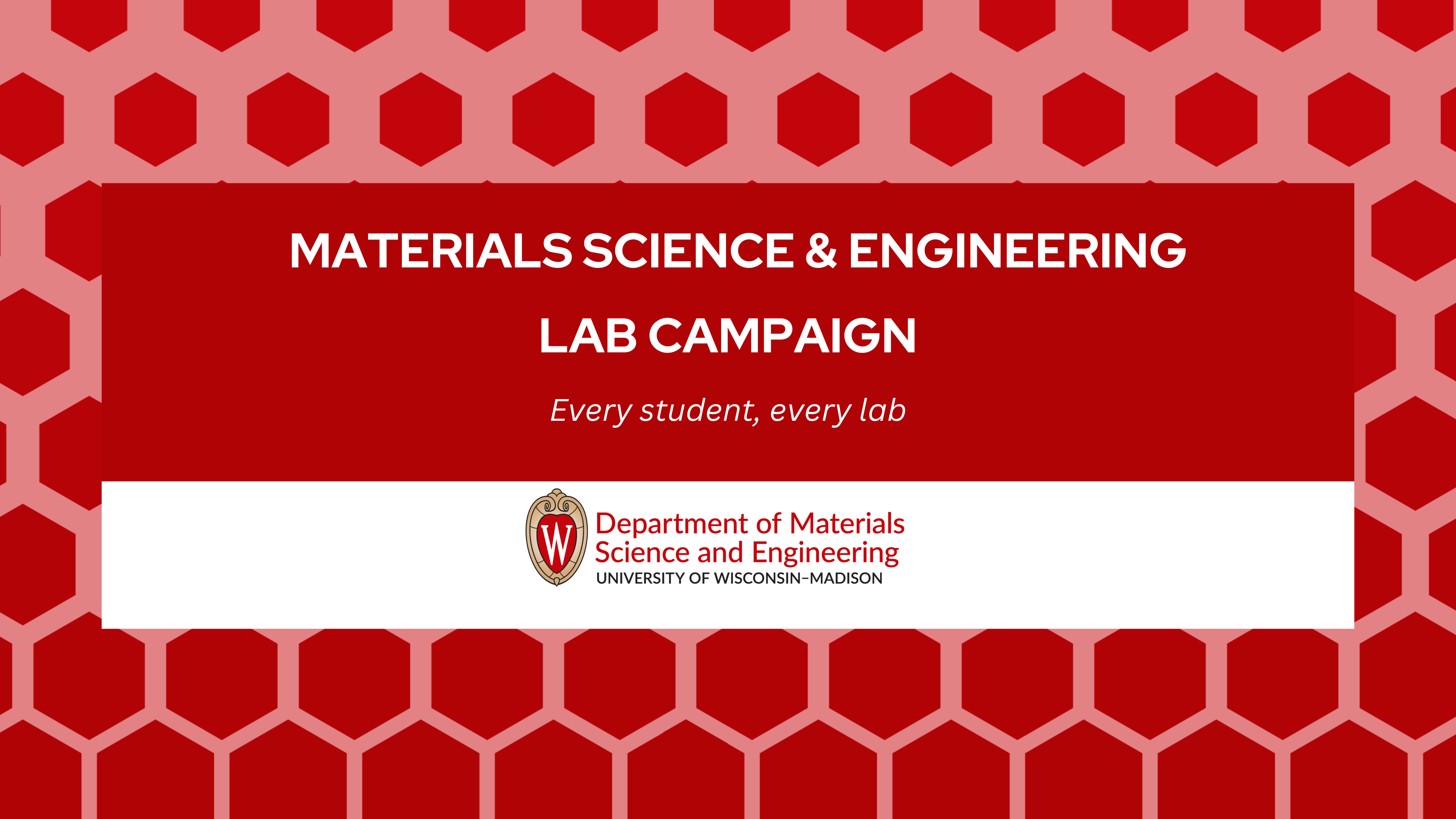 MS&E Laboratory Campaign - College of Engineering - University of ...