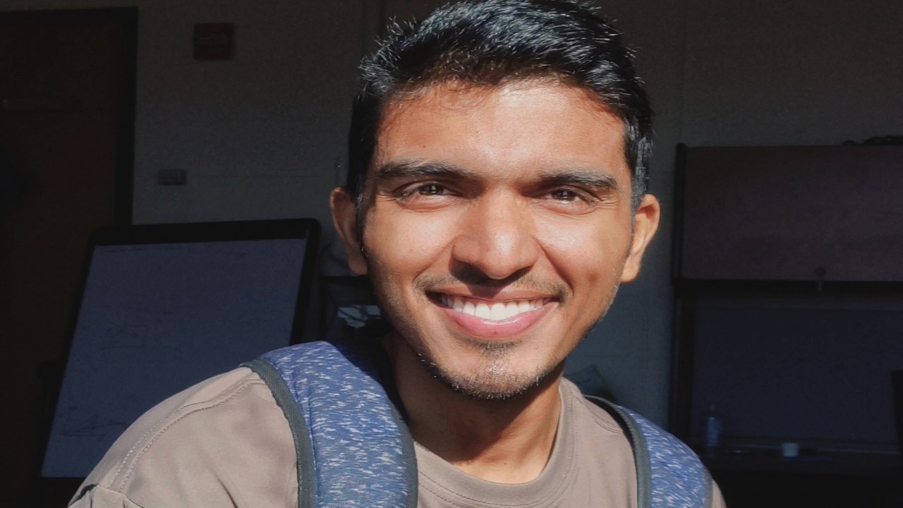 Student Spotlight: Engineering Mechanics Student Bhanu Maheswaran