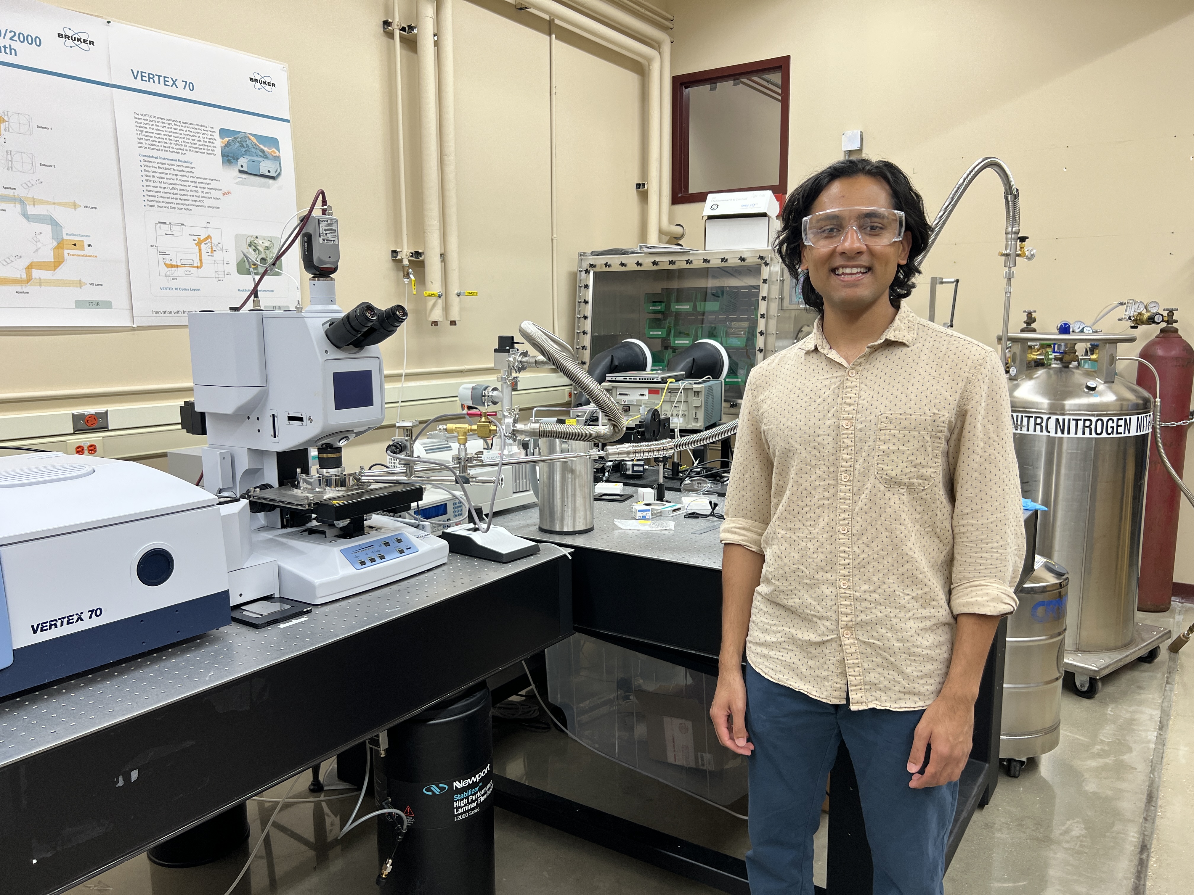 Tanuj Kumar awarded NASA fellowship to advance far-infrared optics ...